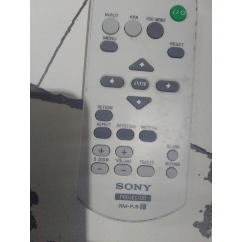 Jual remote proyektor SONY RM-PJ8 | Shopee Indonesia