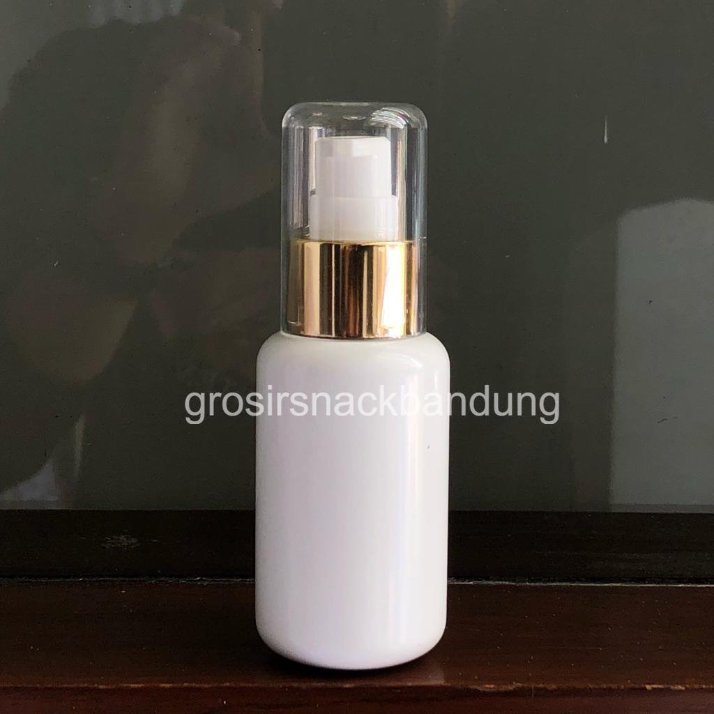 Jual Botol 70ml Treatment Pump GOLD Spray GOLD / Botol Pump Neck 70 ml ...