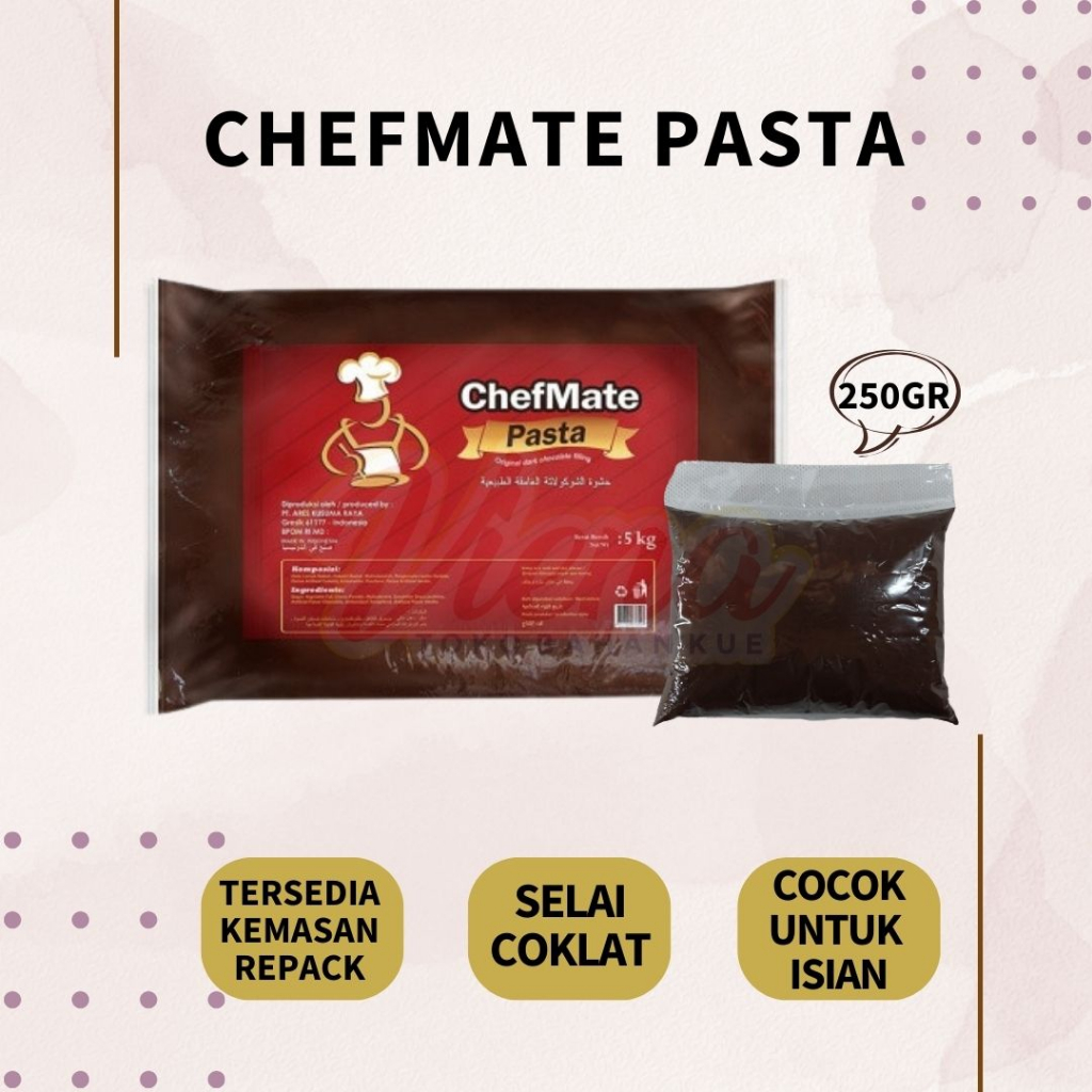 Jual Chefmate Pasta Coklat 250gr REPACK | Shopee Indonesia