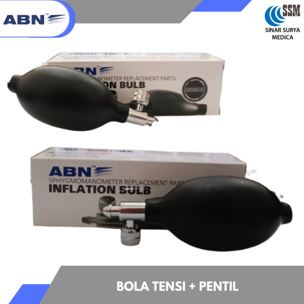Jual Balon Pompa Tensimeter ABN / Balon Tensi ABN / Bola Balon ...