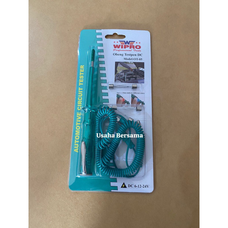 Jual Obeng Tespen DC 6-12-24V OT-05 WIPRO / Obeng Test Pen Taspen ...