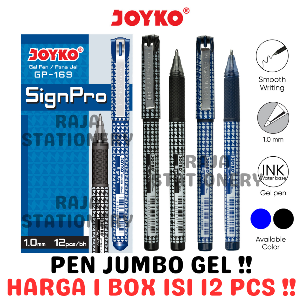 Jual JOYKO GEL PEN SIGN PRO 1.0 PULPEN PEN JOYKO JEL SIGNPRO GP-169 ...