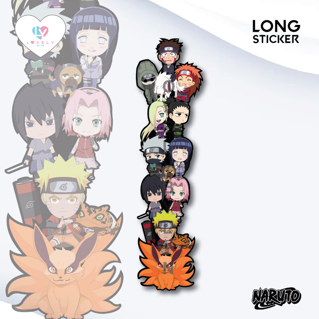 Jual Long Sticker Naruto Shippuden Akatsuki Diecut | Shopee Indonesia