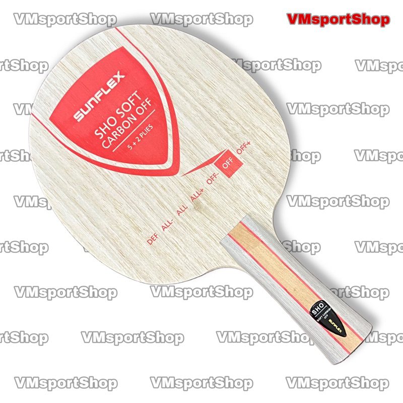 Jual Sunflex Sho Soft Carbon Off - Blade Kayu Bet Pingpong | Shopee Indonesia