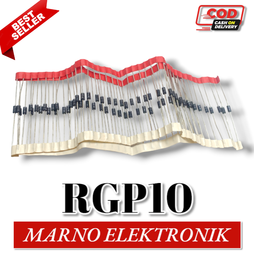 Jual DIODA RGP10 RGP 10 TEGANGAN TINGGI ASLI ORIGINAL ORI | Shopee Indonesia