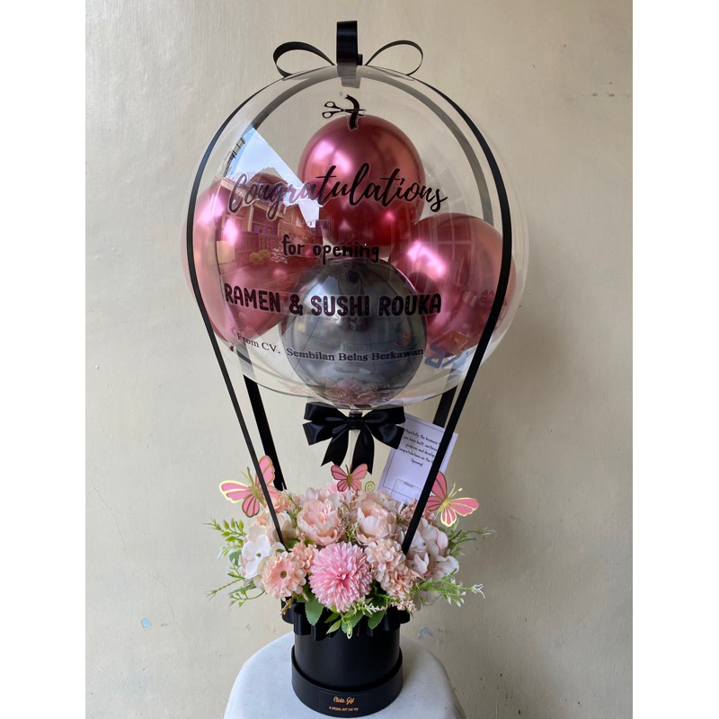 Jual Bouqet Balon grand opening/Hadiah Wisuda/ Hadiah anniversary/ Gift ...