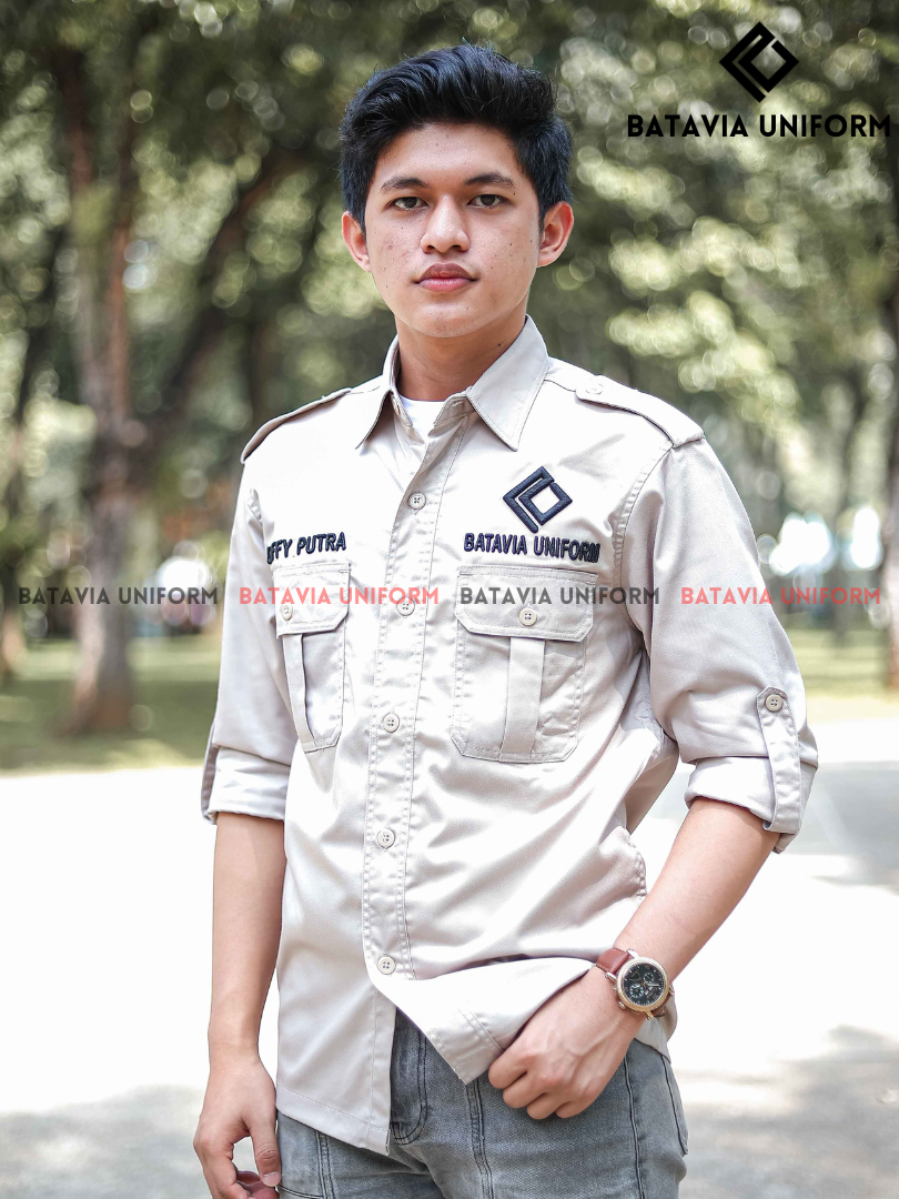 Jual Baju Kemeja PDL Lengan Panjang - Seragam Kerja PDL PDH Lapangan ... Jual Baju Kemeja PDL Lengan Panjang - Seragam Kerja PDL PDH Lapangan ...