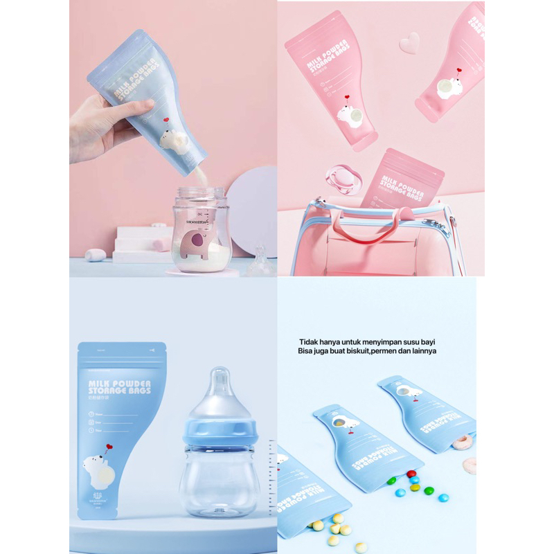 Jual 30PC KANTONG SUSU BUBUK SUFOR TRAVELLING PENYIMPANAN SUSU BUBUK ...