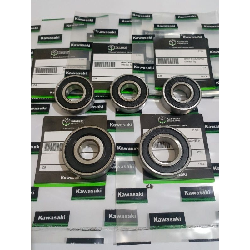 Jual Bearing roda depan belakang set nap gear Ninja r Ninja RR Ninja ...