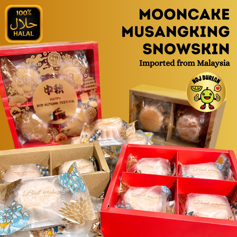 Jual Hampers Mooncake Musangking Snowskin/Pia Durian Musangking/Kue ...