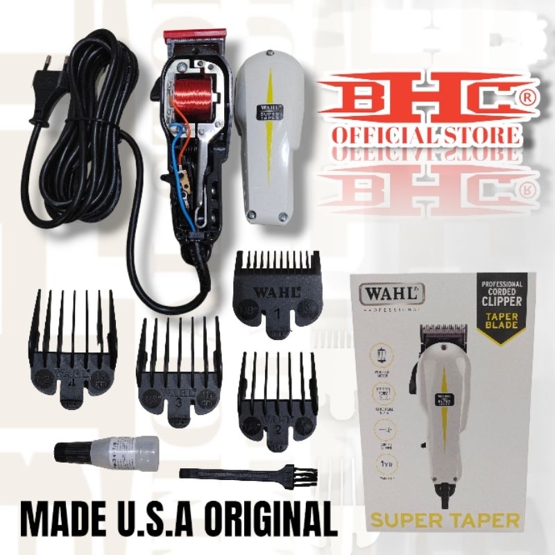 Jual Mesin Cukur Rambut Wahl Super Taper Original Hair Clipper Mesin ...