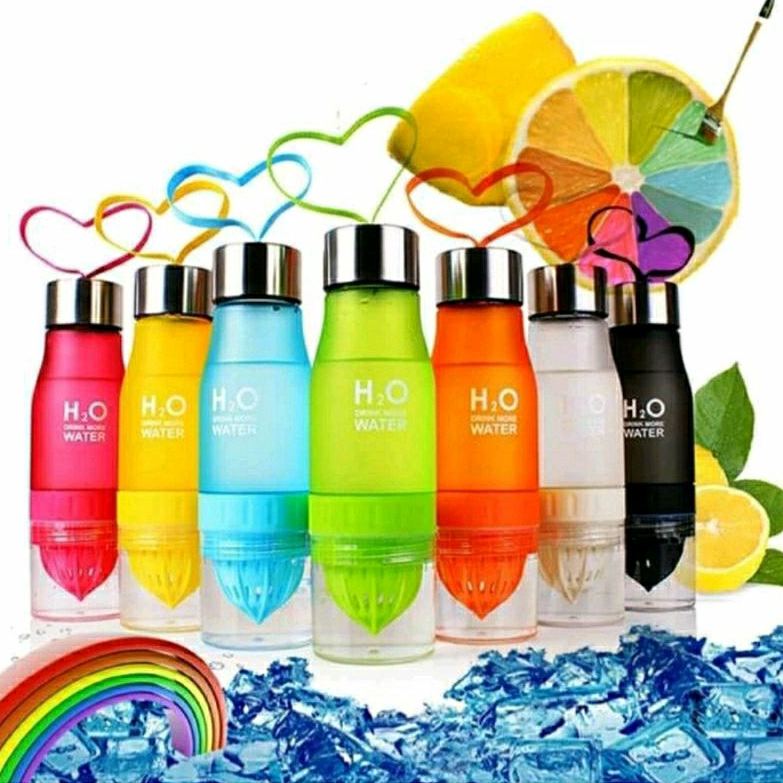 Jual Botol Air Minum H20 Botol Minum Infuse Water 650 ml | Shopee Indonesia