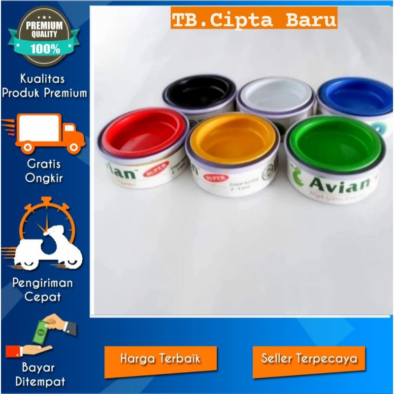 Jual CAT BESI KAYU AVIAN 25ml PUTIH/SUPER WHITE | Shopee Indonesia