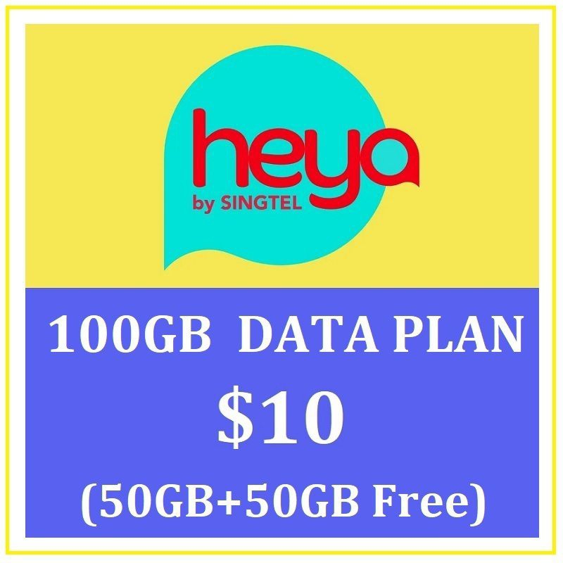 Jual pulsa singtel heya 100 gb paket data Singapore Singapura | Shopee Indonesia