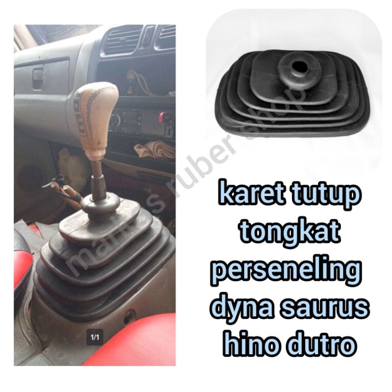 Jual karet tutup tuas gigi perseneling dyna saurus hino dutro | Shopee ...