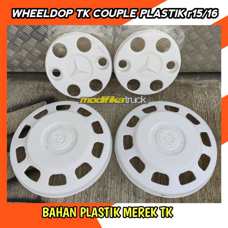Jual wheeldop plastik truk ring 16 kopel couple bisa untuk canter giga ...