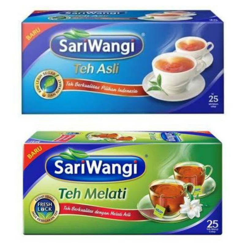 Jual Teh Sariwangi Original dan Melati Jasmine Tea | Shopee Indonesia