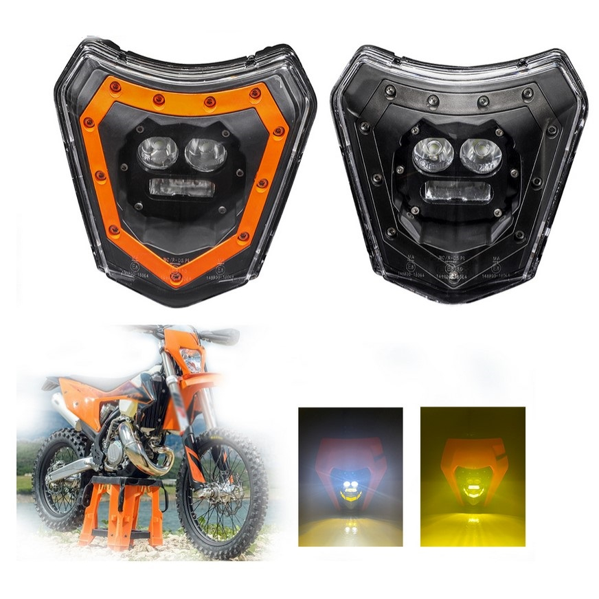 Jual Lampu Led KTM - Headlamp LED KTM EXC EXCF 2 Warna | Shopee Indonesia
