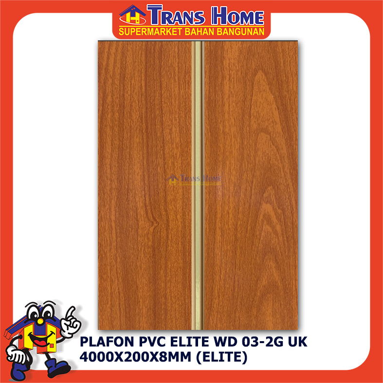Jual Plafon PVC Elite Uk 4000X200X8MM (ELITE) | Shopee Indonesia
