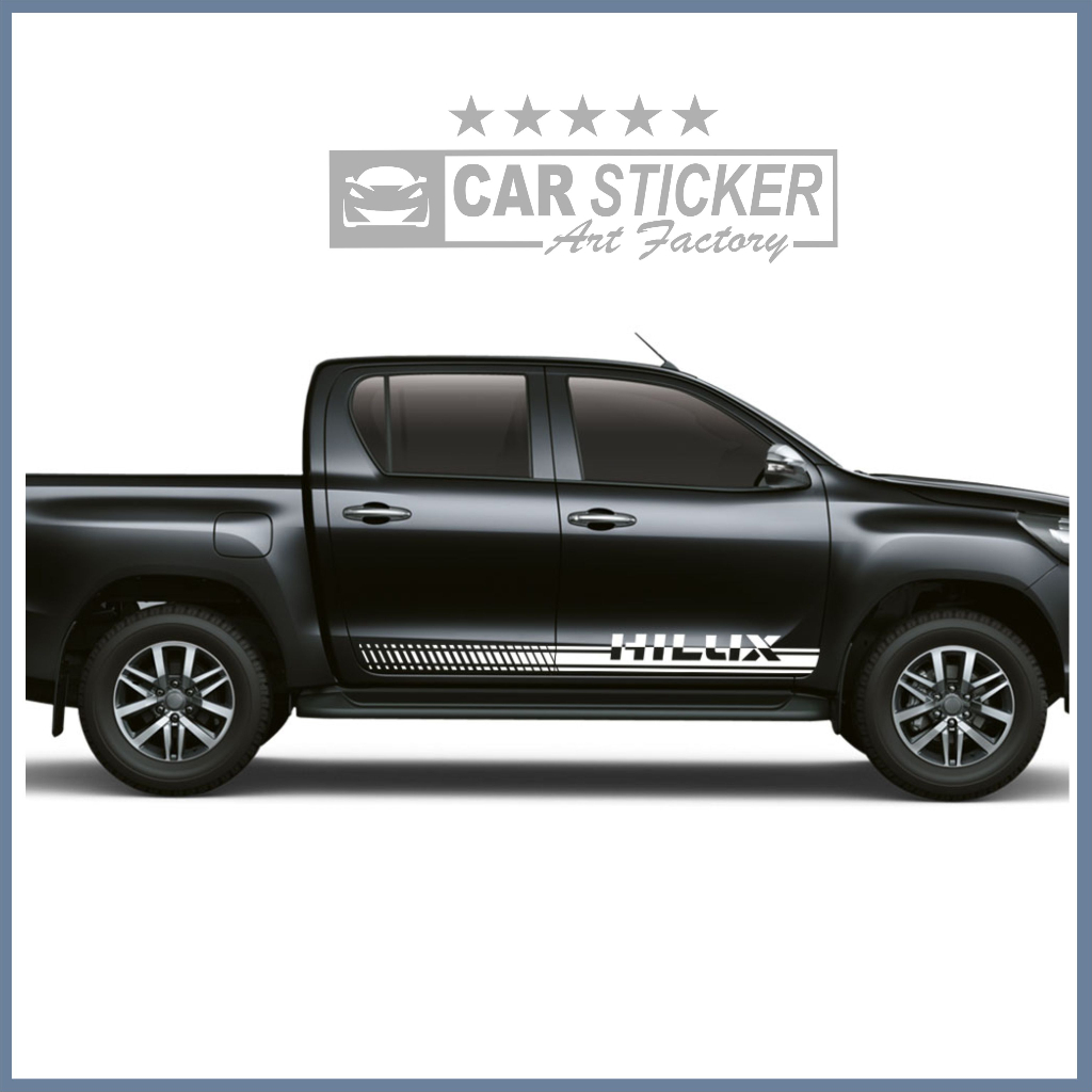 Jual HL2 Sticker Mobil Toyota Hilux / Stiker Striping Toyota Hilux ...