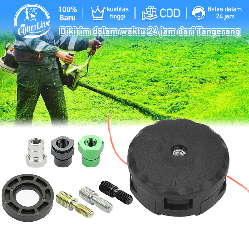 Jual 10Pcs/set Trimmer Head Kit Universal String Trimmer Head ...