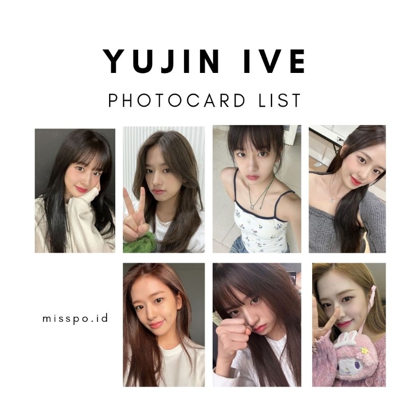 Jual Photocard ahn yujin ive murah | Shopee Indonesia