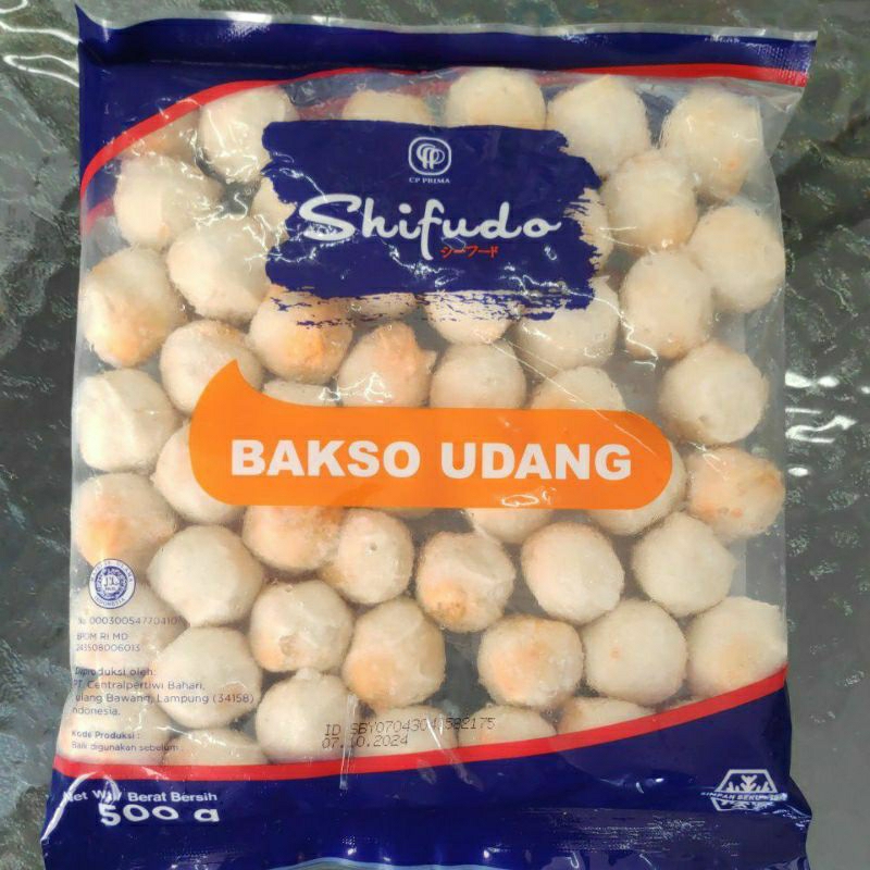 Jual SHIFUDO Bakso Udang Butir Kecil 500g isi 50 | Shopee Indonesia