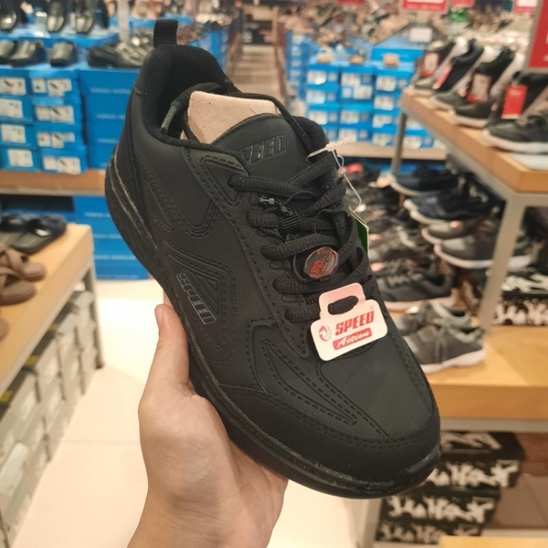 Jual SPEED SEPATU FULL BLACK | Shopee Indonesia