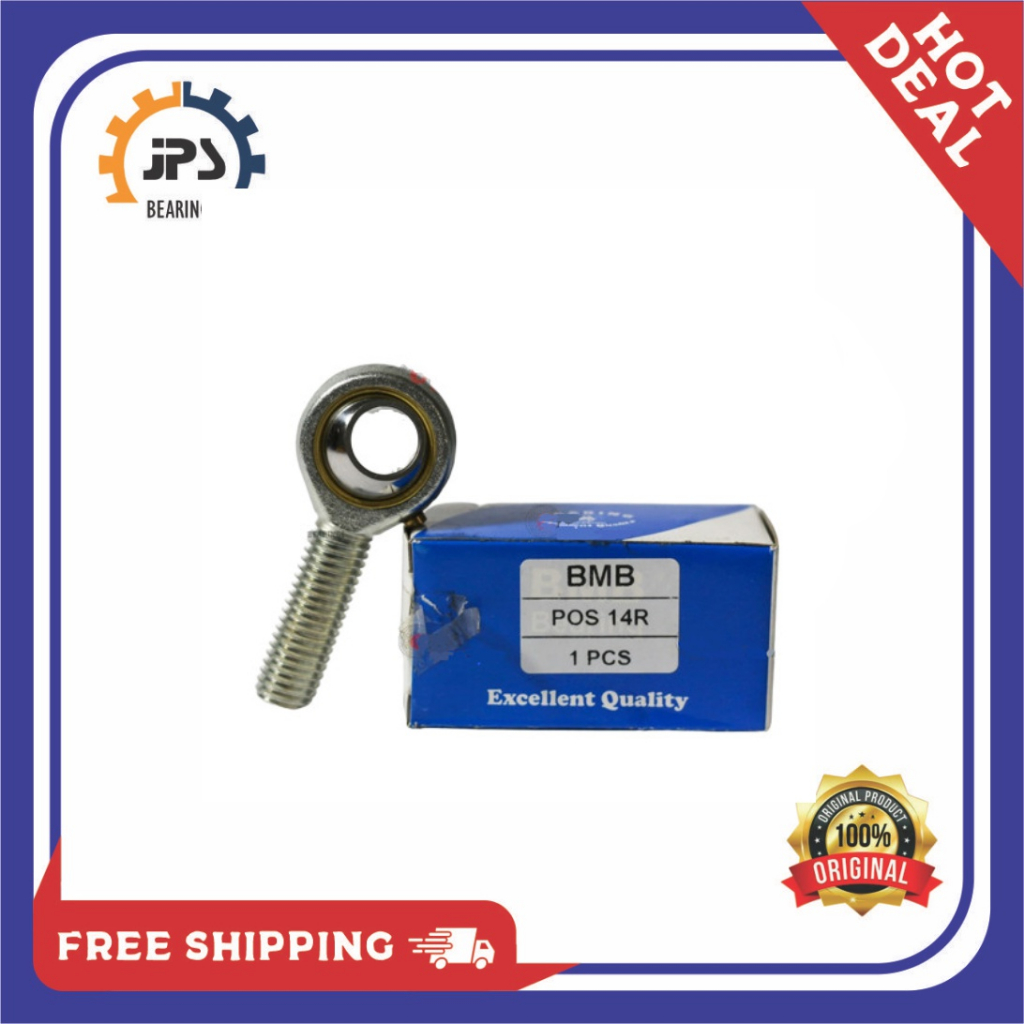 Jual Laker Bearing POS14 (POS 14) R Rod End Bearing | Shopee Indonesia
