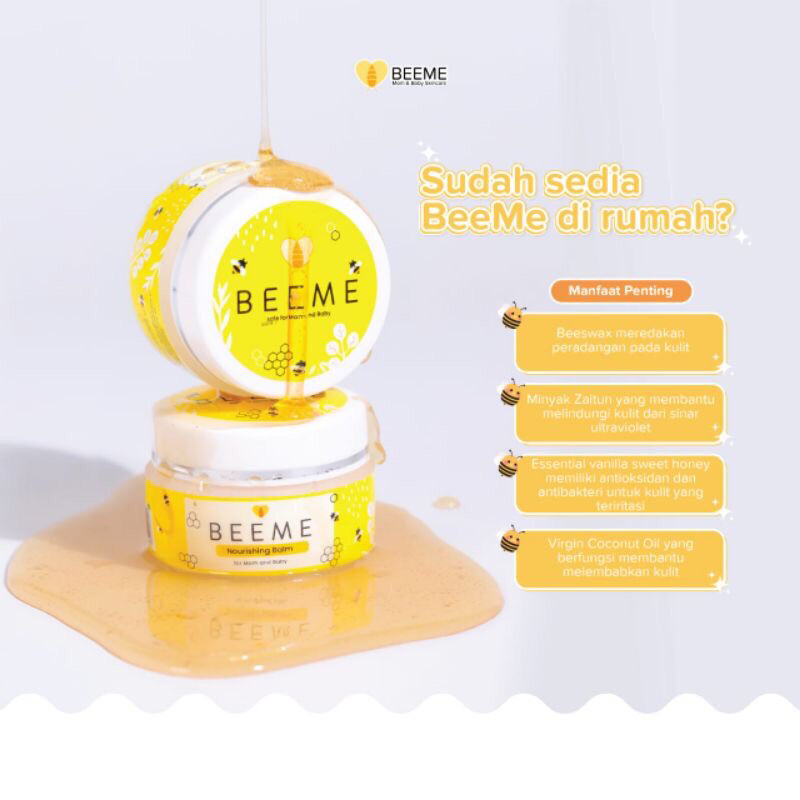 Jual BEEME NOURISHING BALM - Skincare Ibu dan Anak | 15gr | Shopee ...