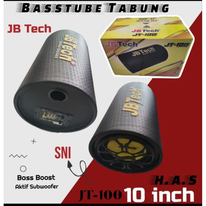 Jual speaker subwoofer active 10in JB Tech JT-100 | Shopee Indonesia