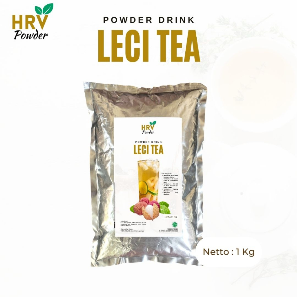 Jual Bubuk Minuman Teh Leci Lychee Tea Powder 1 kg | Shopee Indonesia