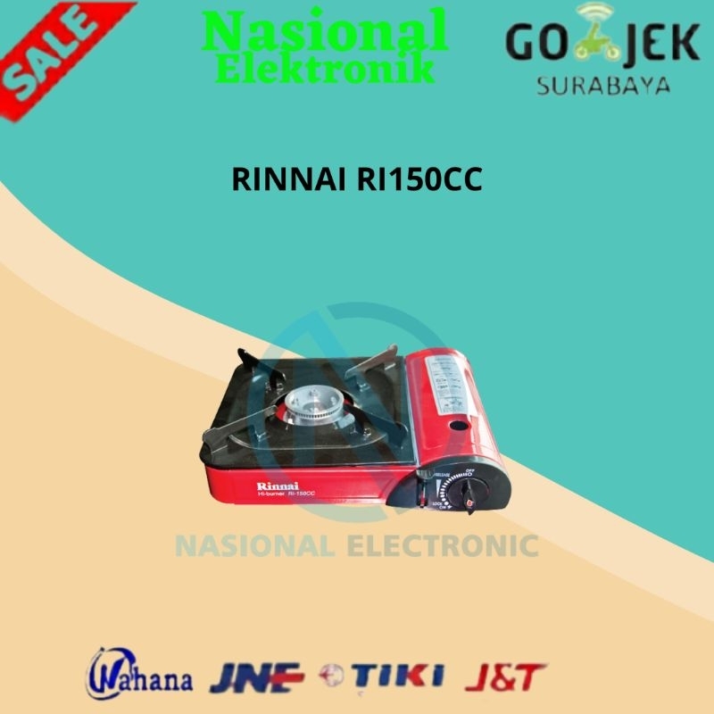 Jual KOMPOR RINNAI RI 150 CC/KOMPOR PORTABLE RINNAI RI150CC/KOMPOR ...