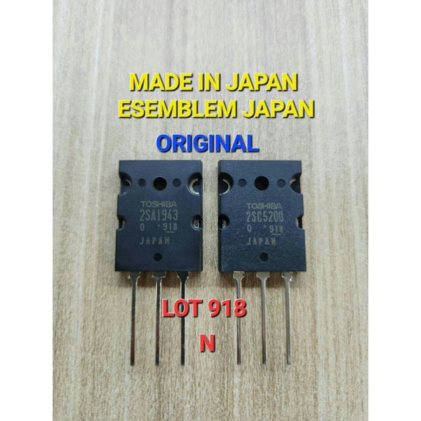 Jual Transistor Toshiba japan original LOT 918 N | Shopee Indonesia