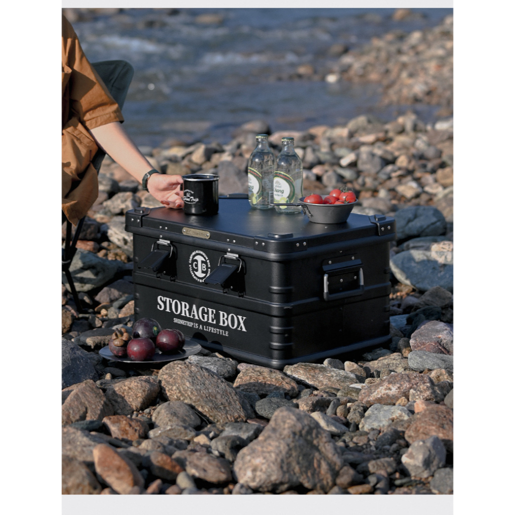 Jual SHINETRIP Kotak Penyimpanan Aluminium Storage Box Camping Outdoor ...