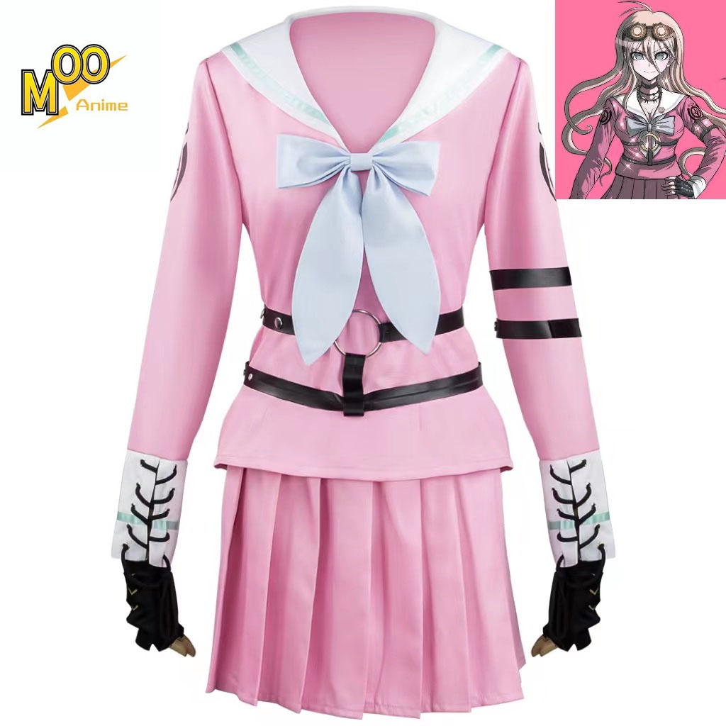 Jual DanganRonpa V3 Killing Harmony Iruma Miu Cosplay Halloween Costume ...