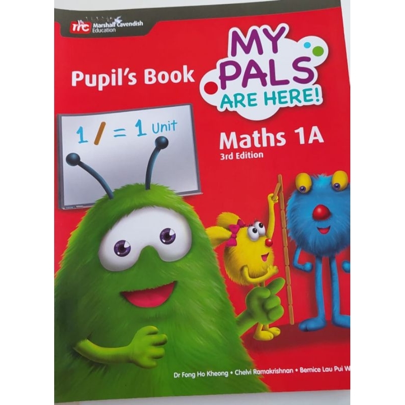 Jual My Pals are here pupils,workbook math,english 1A,1B,2A,2B(Marshall ...