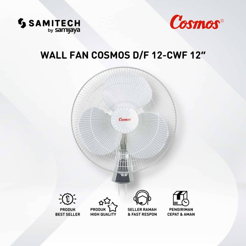 Jual KIPAS ANGIN DINDING WALL FAN COSMOS 12-CWF 12 CWF 12CWF 12" | Shopee Indonesia