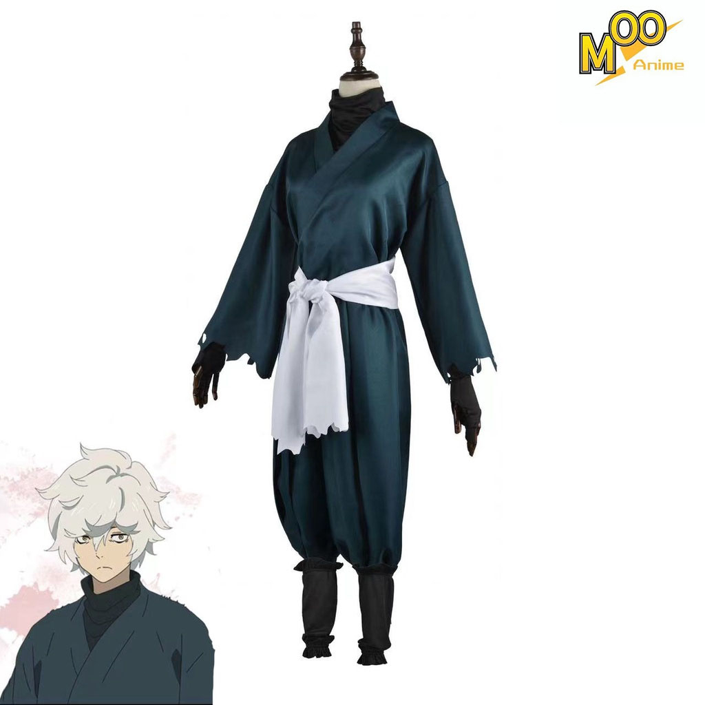 Jual JigokuRaku Gabimaru cosplay costume Gabimaru cosplay Set and wig ...