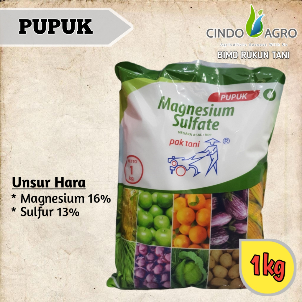Jual MAGNESIUM SULFATE Pak Tani - 1kg | Shopee Indonesia