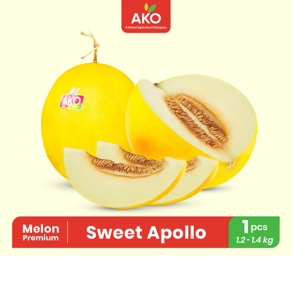 Jual Buah Melon Golden Apollo | Buah Premium Manis Fresh Organic - AKO ...