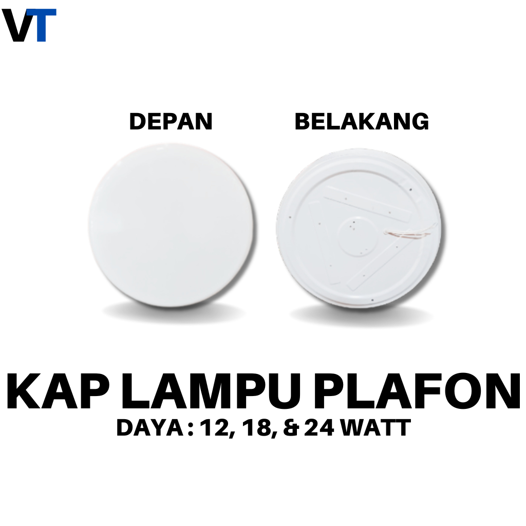 Jual Lampu Plafon Led / Kap Lampu Plafon / Kap Lampu Baret Bulat / Kap Lampu Plafon Bulat ...