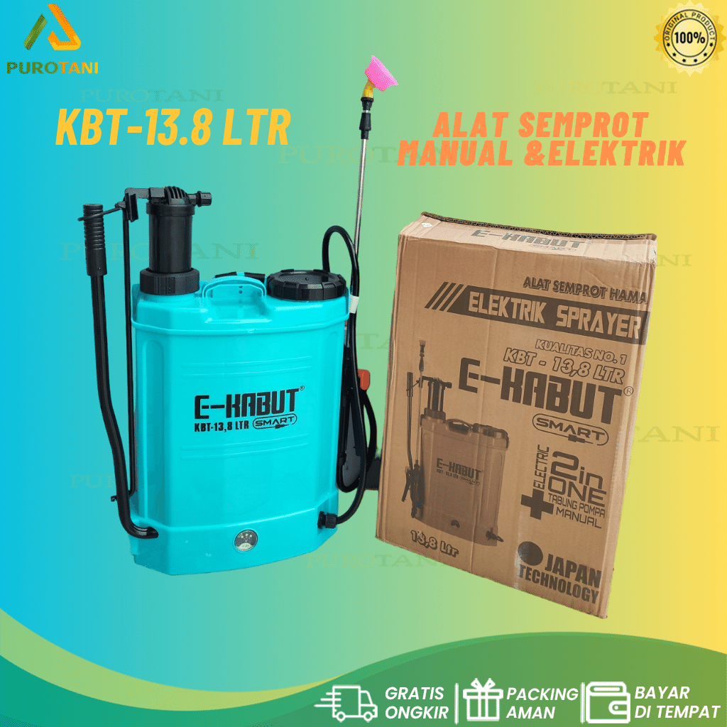 Jual E-Kabut Tangki Sprayer E kabut Elektrik Premium | Shopee Indonesia