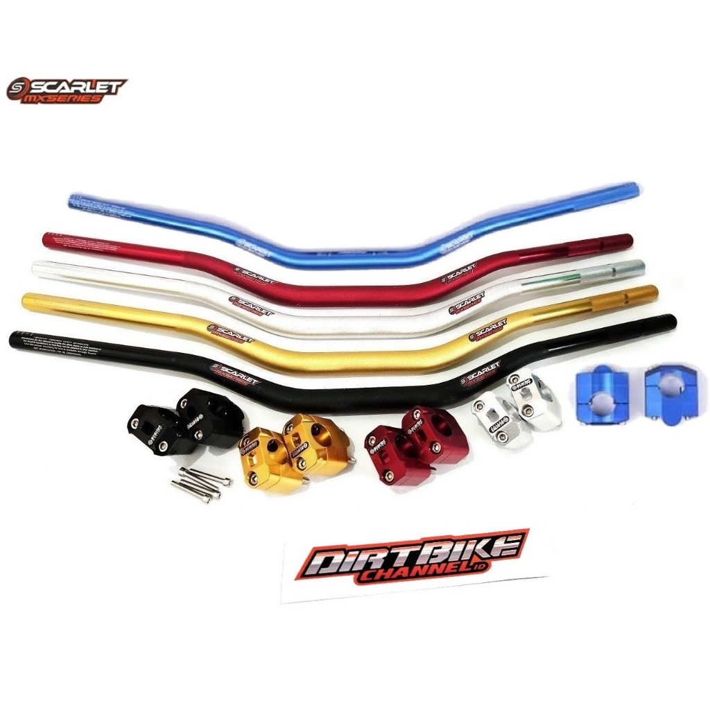Jual STANG SCARLET FATBAR LOW TEBAL 5.8MM KLX DTRACKER CRF 150 WR 155 ...