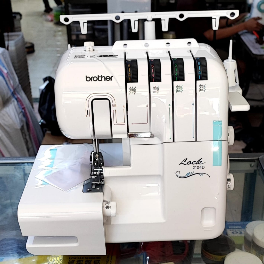 Jual Mesin Jahit Obras dan Neci Portable Brother 2104D / 2104D Overlock ...