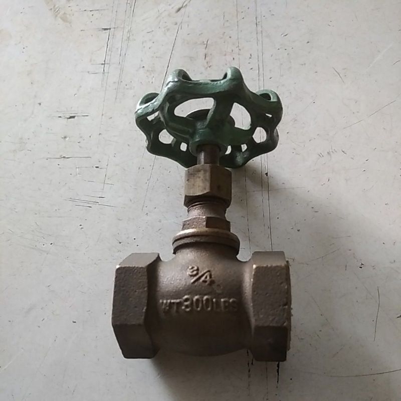 Jual globe valve 3/4 Toho WT 300 LBS kuningan | Shopee Indonesia