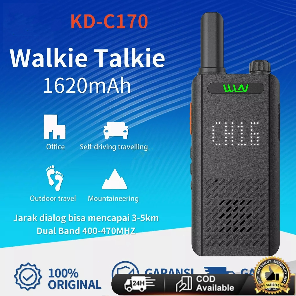 Jual [COD] WINLAN Walkie Talkie C1/C160/C170 HT WINLAN WLN W-218 BLACK ...