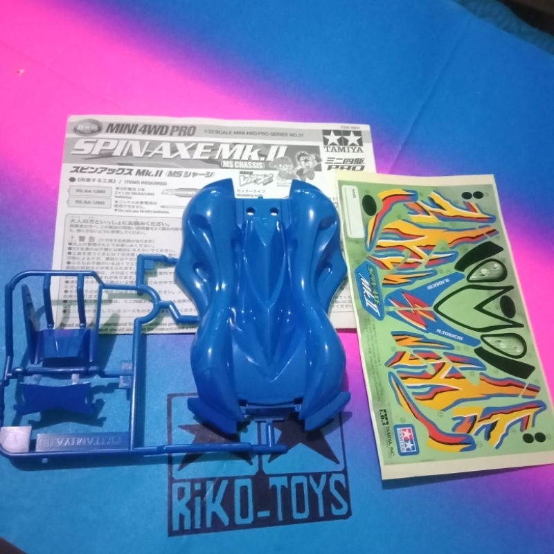 Jual Bodi Tamiya Spin Axe mk.II (ms chassis) | Shopee Indonesia