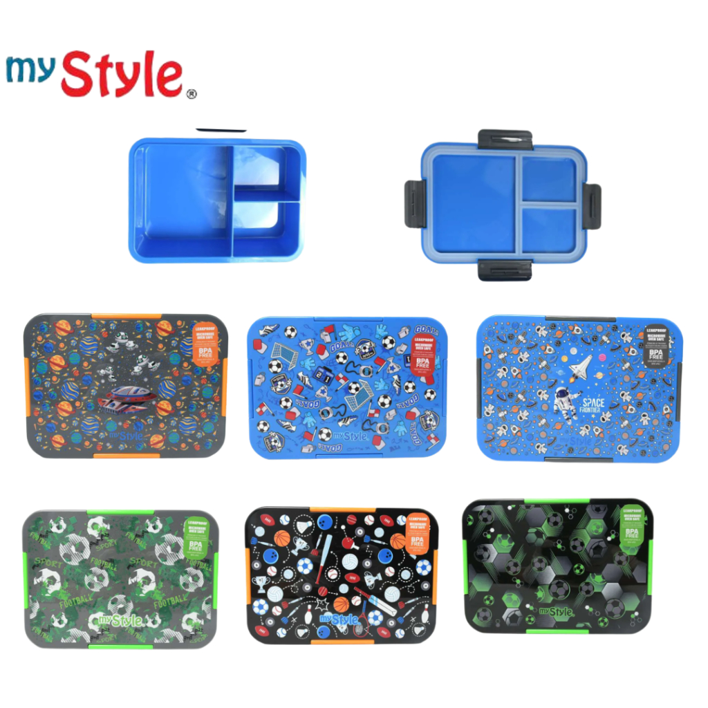Jual My Style TM 1190 Bento Lunch Box for Boys - Kotak Bekal Sekat Anti ...