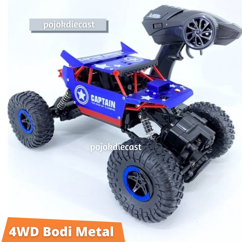 Jual Mobil Remote Control Besar 4WD Avenger Bodi Metal | Shopee Indonesia